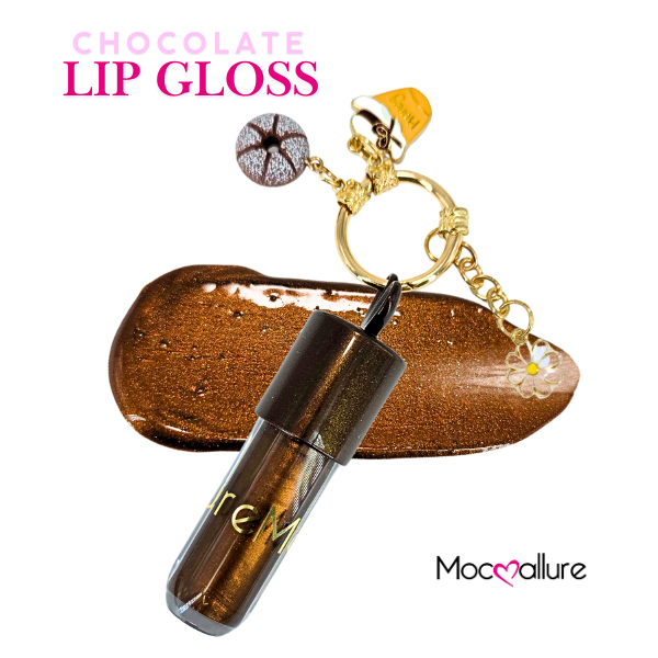 Chocolate Lip Gloss – Mocoallure | Maquillaje de calidad y moderno