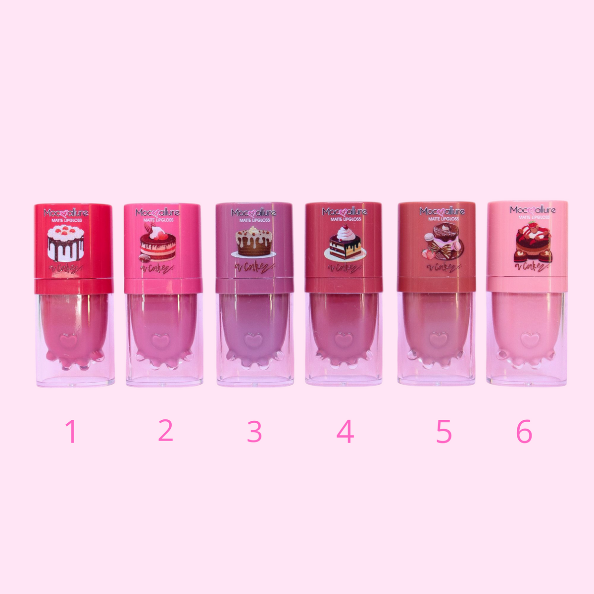 LipGloss – Textura Brillante. 1 Pieza. 6 Tonos. Mocoallure – Mocoallure ...