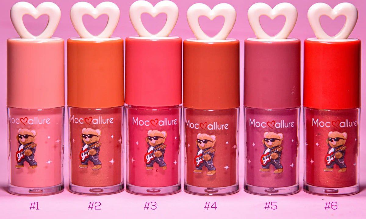 Lip Gloss Brown Bear 6 tonos– Mocoallure – Mocoallure | Maquillaje de ...